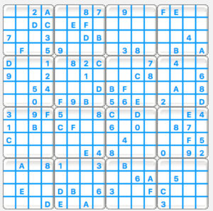 Hexadoku Solver | einfache Hilfe für Geocaching Rätsel | BZOWL